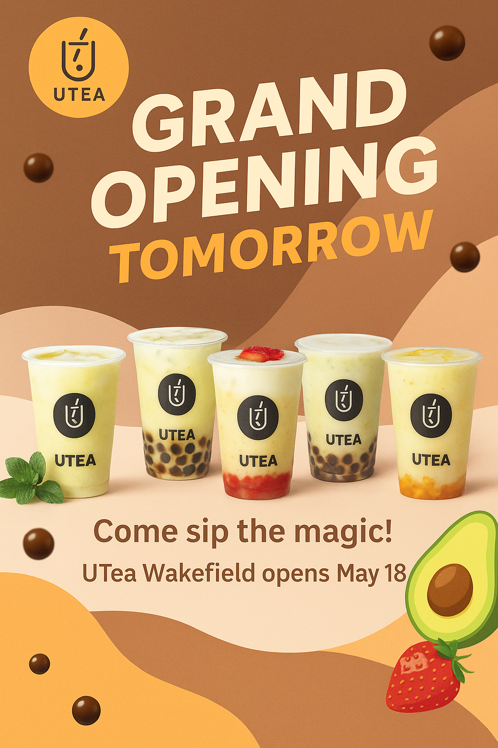 🌟 GRAND OPENING TOMORROW: Welcome to UTea Wakefield 🌟 – UTEA – Because ...